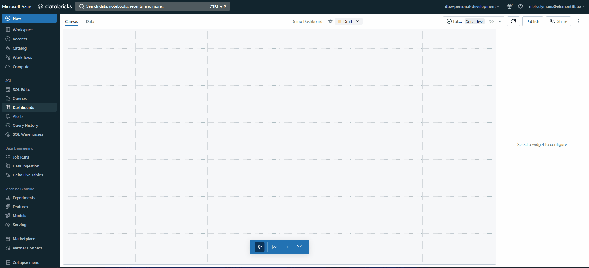 Unlocking Insights with Databricks Lakeview Dashboards | element61