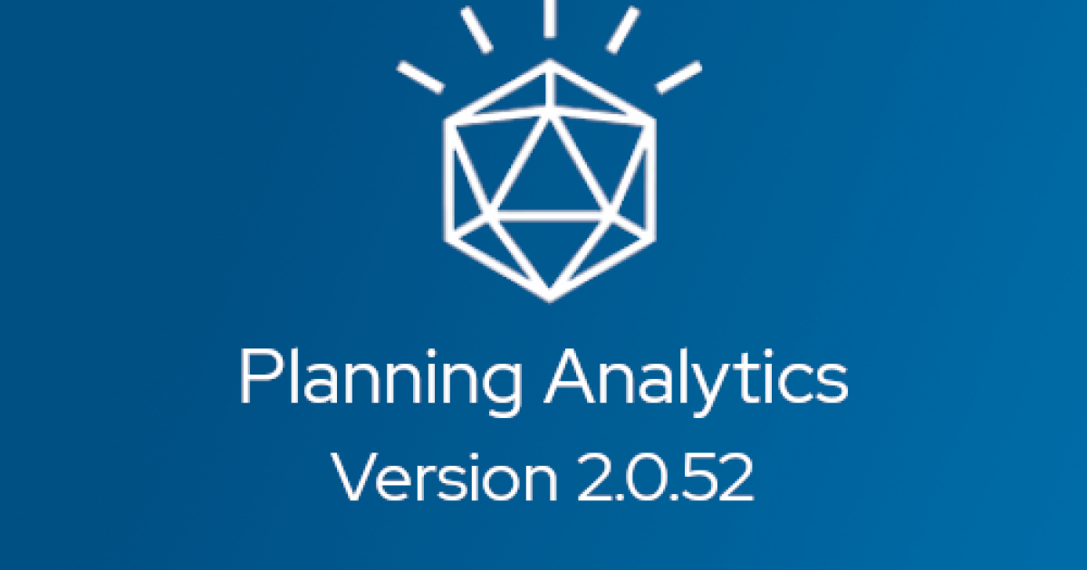 IBM Planning Analytics Workspace 2.0.52 - 2.0.57 SC element61