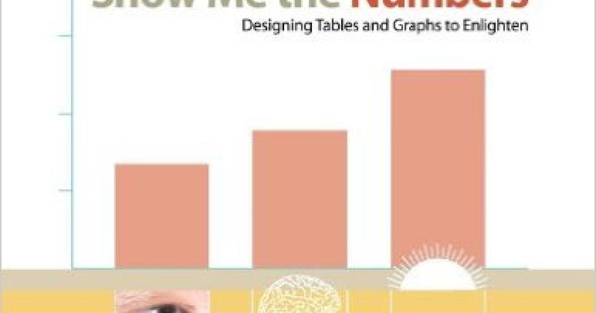 Show Me the Numbers: Designing Tables & Graphs to Enlighten